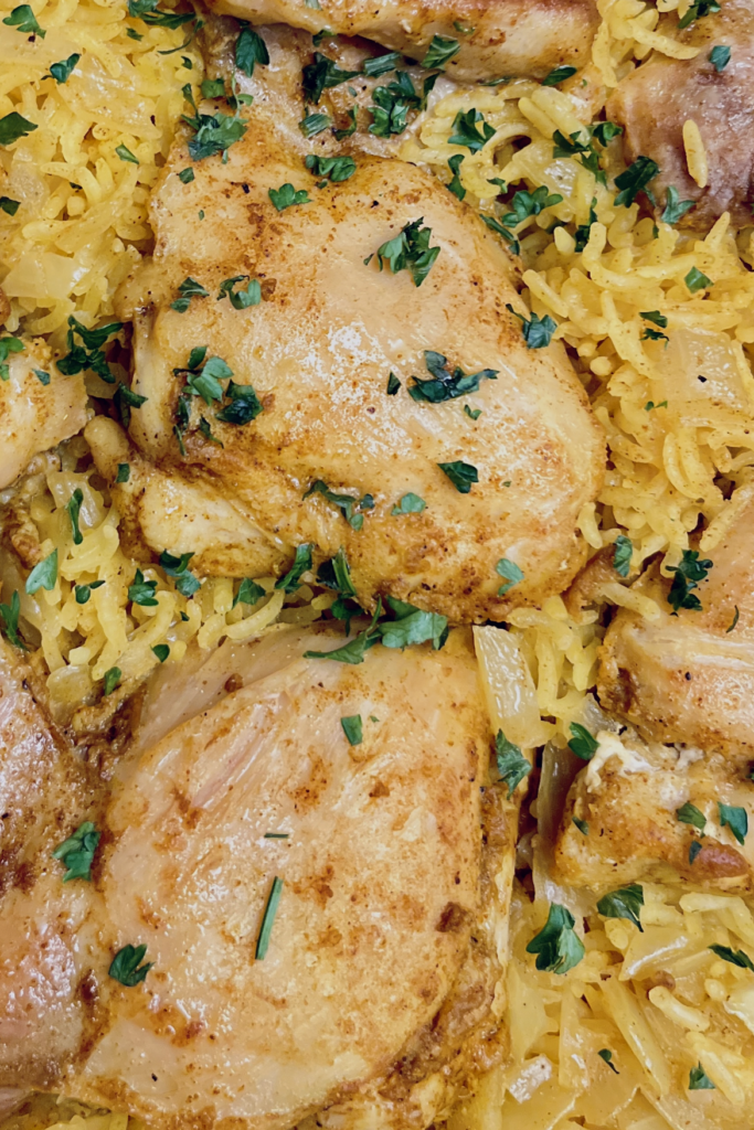 Easy One Pot Middle Eastern Chicken and Rice - Knead the Recipe Easy One Pot Middle Eastern Chicken and Rice - Knead the Recipe